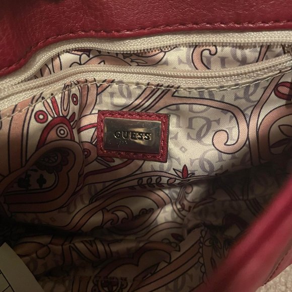 Guess | Bags | Small Burgundy Guess Purse | Poshmark